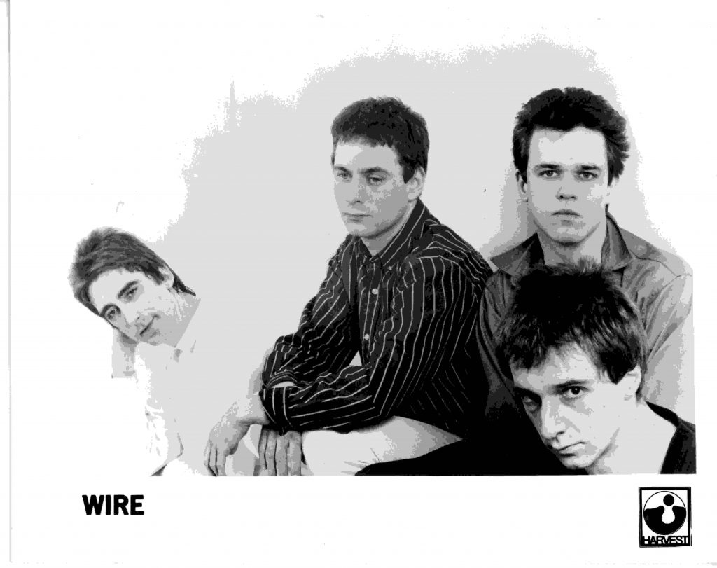 Wire original Press photo from Harvest/EMI 1977 - The Roxy
